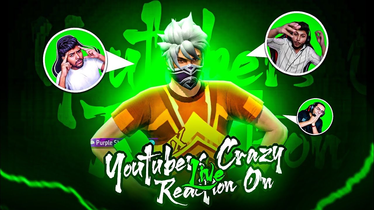 Big YouTubers Crazy Reaction On My Gameplay @NonstopGaming_ - YouTube