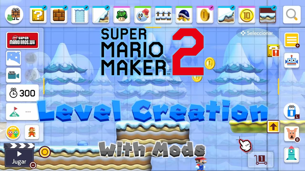 SMM2 Level Creation with Mods |Stream| - YouTube