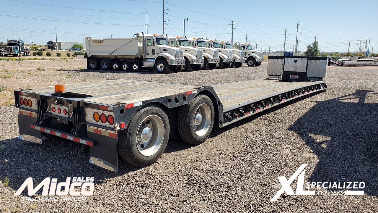 XL Specialized XL80 Double Drop Trailer - YouTube