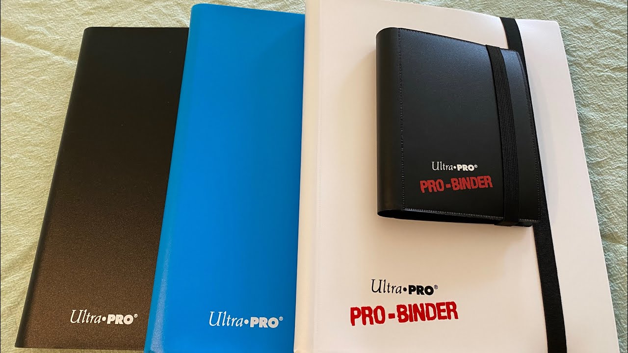 Ultra Pro 9-Pocket Pro Binder/Eclipse Review - YouTube