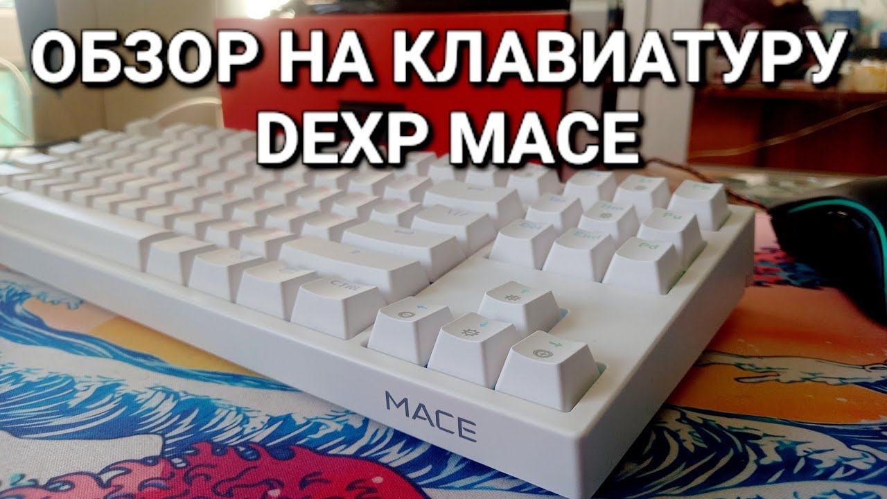 ОБЗОР НА TKL МЕХАНИКУ КЛАВИАТУРУ ДЕКСП МЕЙС | DEXP MACE | ВИДОС РОФЕЛЬНЫЙ - YouTube