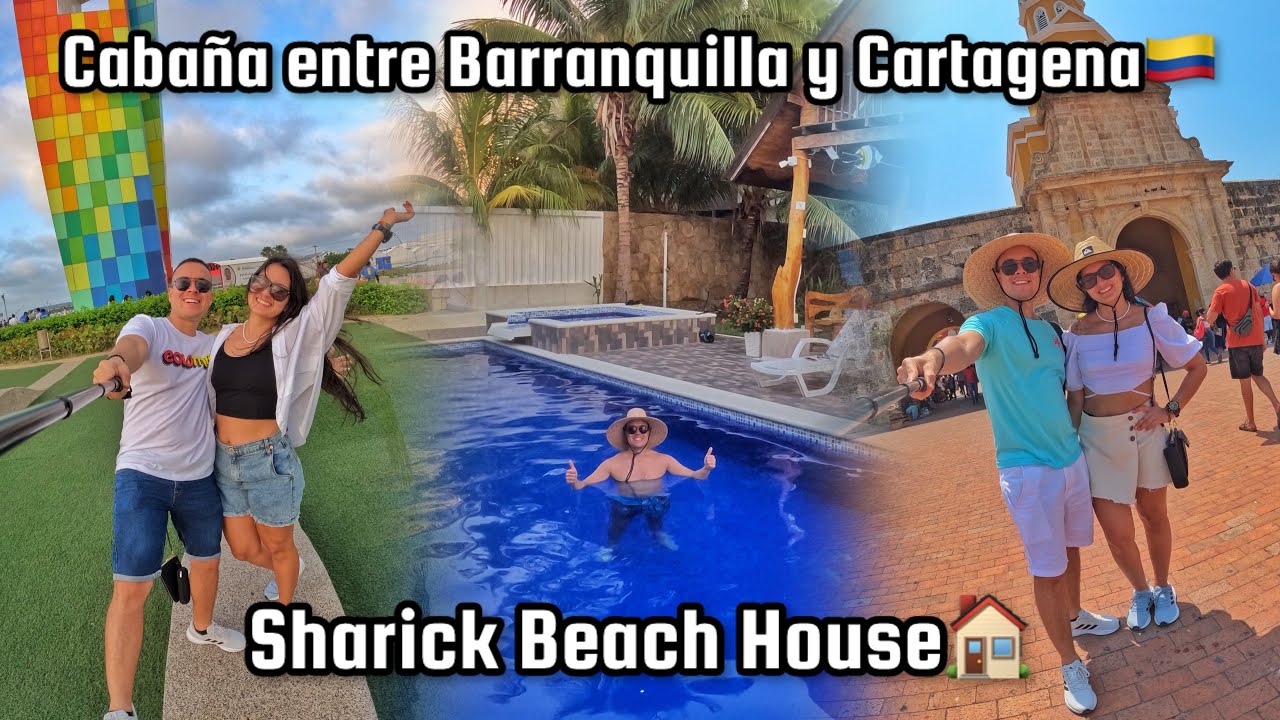 SHARICK BEACH HOUSE🏝️Cabaña entre Barranquilla y Cartagena🏡TUBARÁ ...