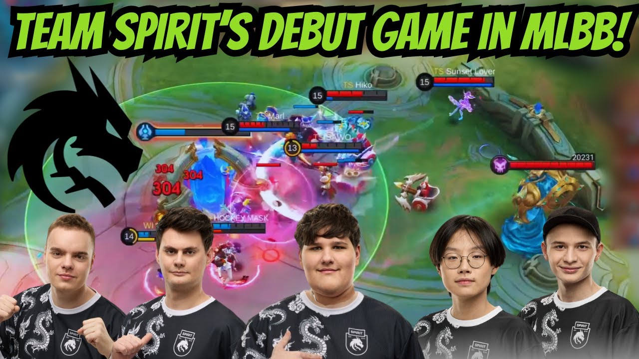 Team Spirit's Debut Game in MLBB! They are in Masters Way Tournament ...
