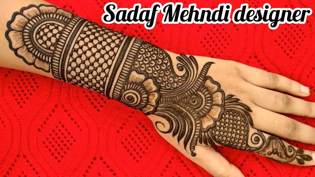 Simple Dulhan Mehndi Design ll Arebic Mehndi Design ll party Mehndi ...