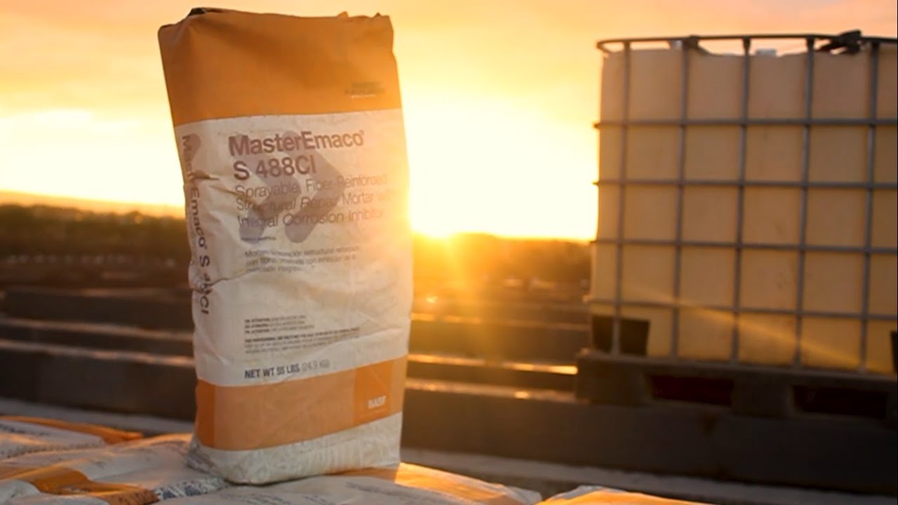 Aplicacion MasterEmaco S 488 CI PROBACONS S A - YouTube