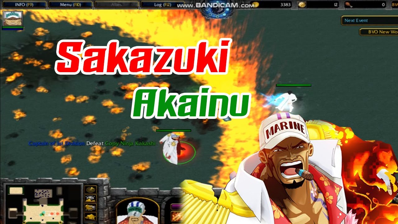 Warcraft The Frozen map BVO New World 4.0 (Sakazuki Akainu) - YouTube