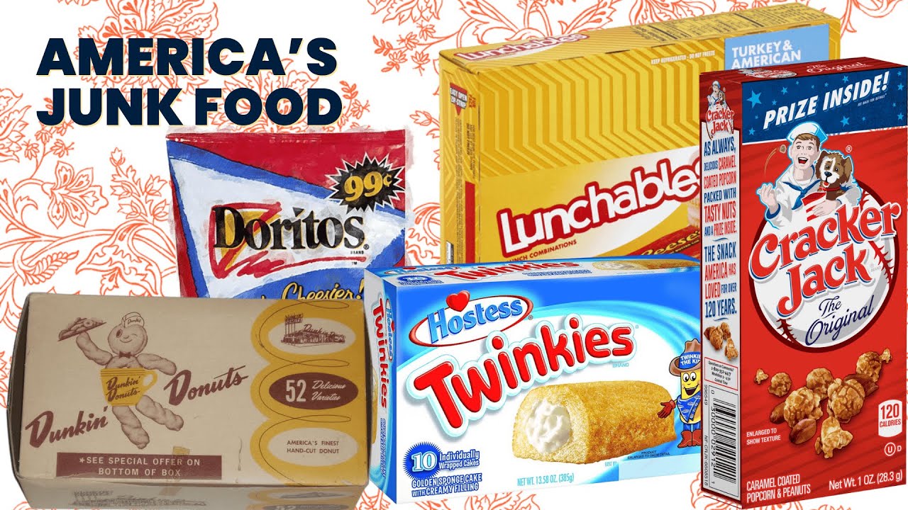 America’s Favorite Junk Food Through the Decades - YouTube