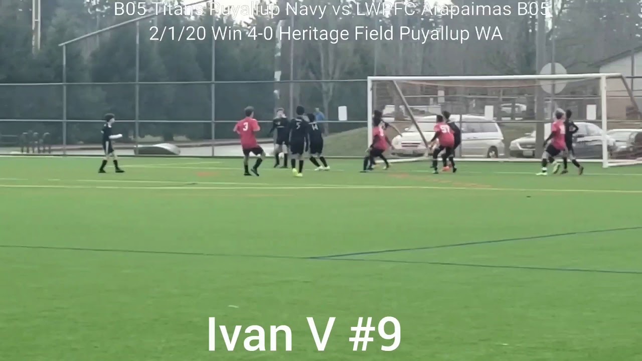 2/1/20 Emmanuel G - B05 Titans Puyallup Navy vs LWPFC Arapaimas Win 4-0 ...