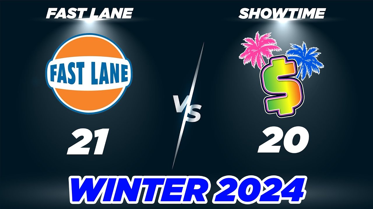 Fast Lane vs Showtime | Winter '24 | Los Angeles | North Conference ...