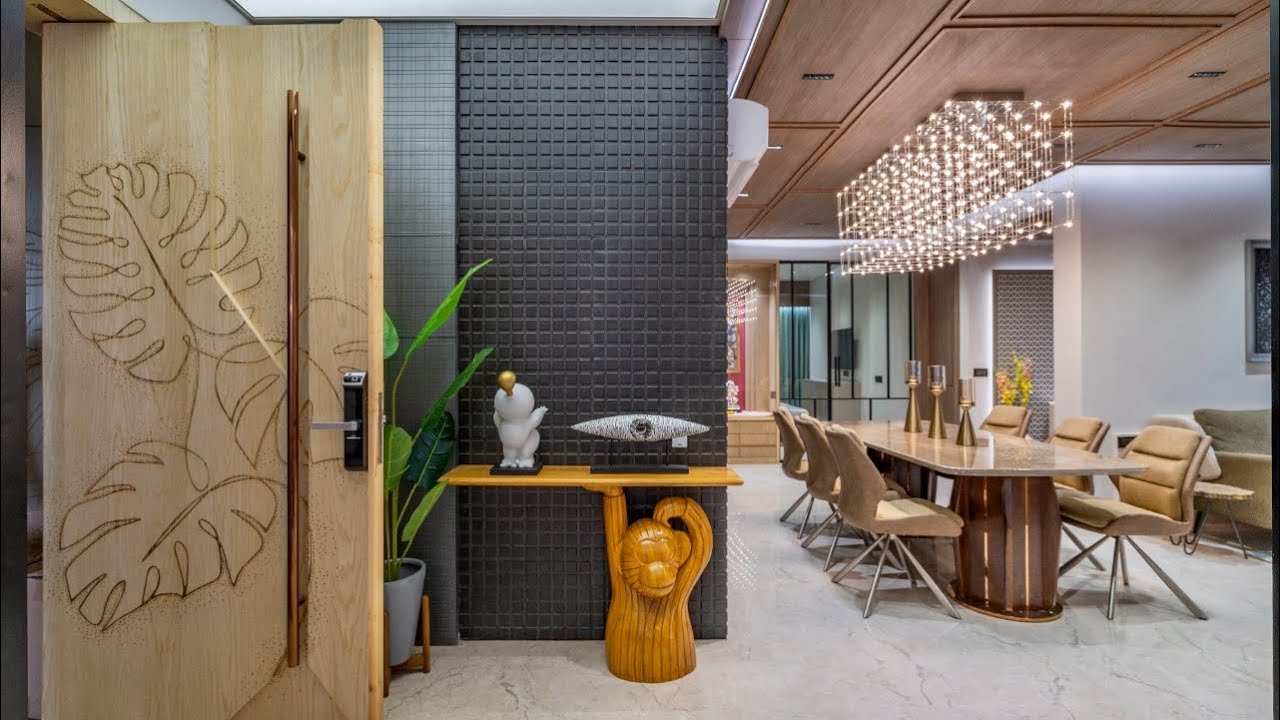 4 BHK Elysium Arise Design By Increation Associates #maindoor - YouTube