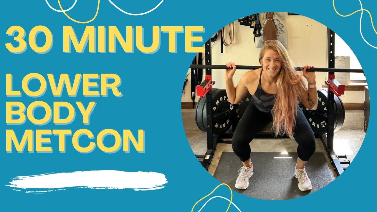 30MIN LOWER BODY METCON WORKOUT | 100 Squats Challenge | Calorie ...