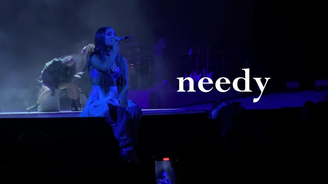 [한글자막] Ariana Grande (아리아나 그란데) - needy 라이브 at 스위트너 투어 - YouTube Music
