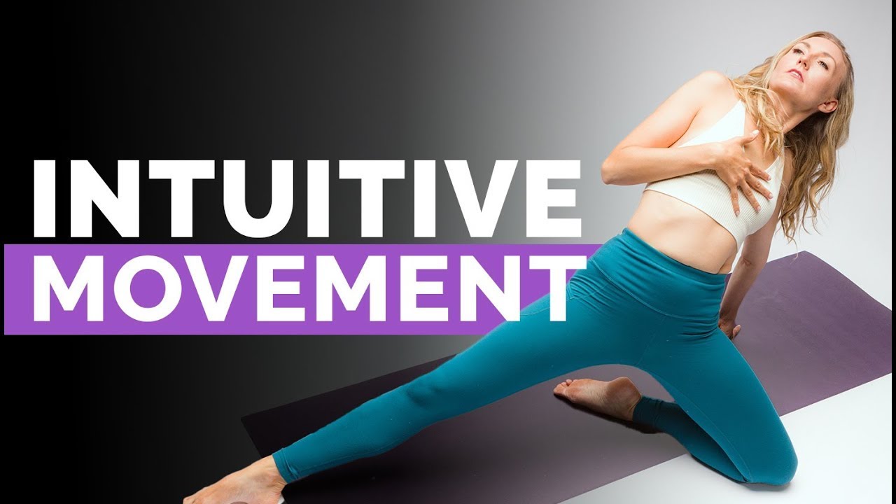 Intuitive Movement Exercise | Dance Yoga Therapy with Music - YouTube
