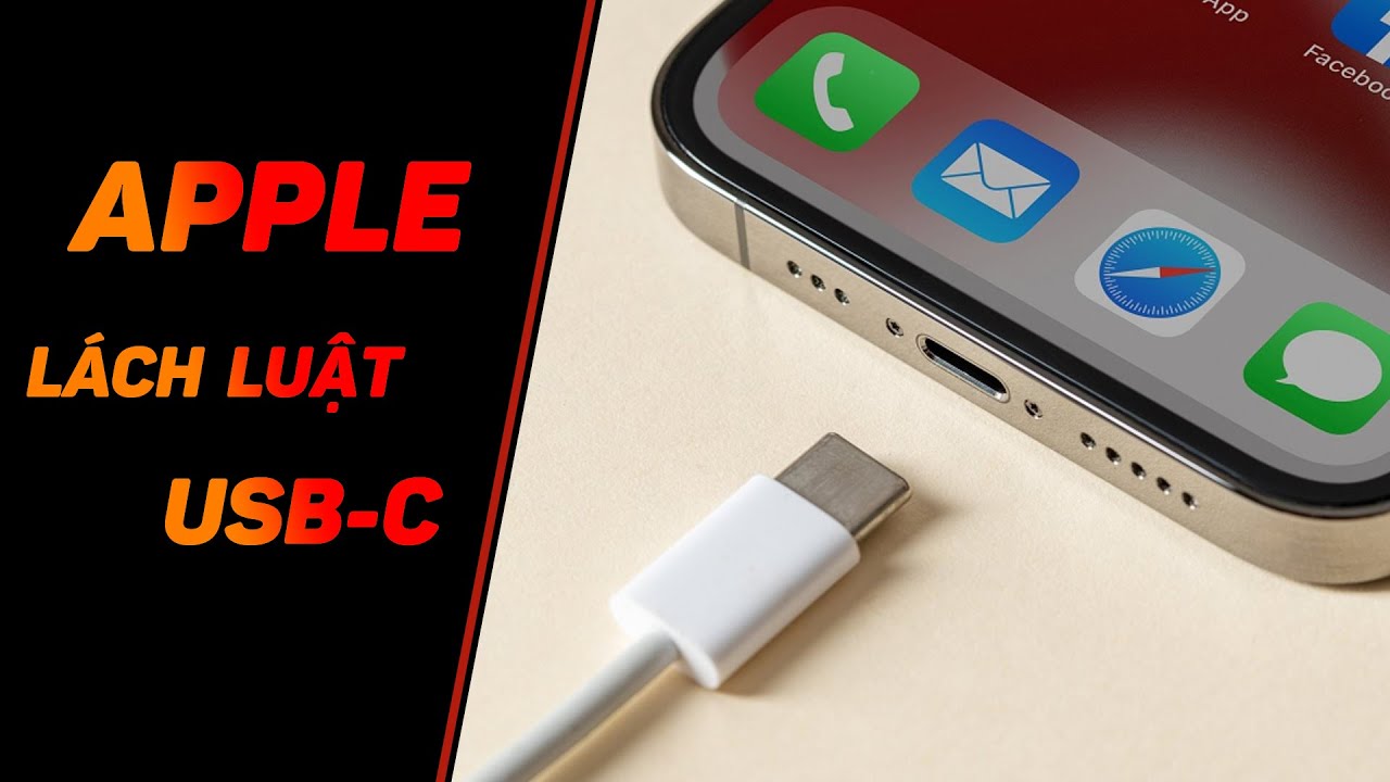 Apple lách luật, độc quyền sạc USB Type C cho iphone 15 như thế nào? - YouTube