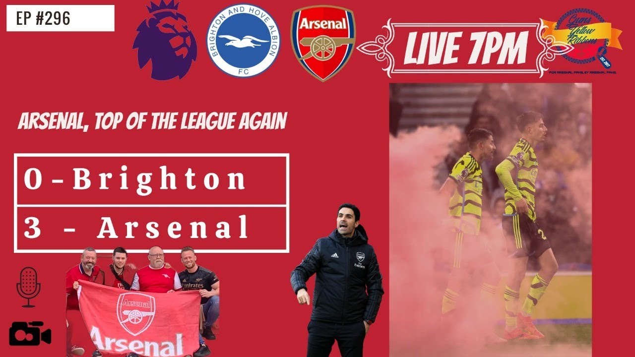 Arsenal, Top of the League Again11 - Episode 296 - YouTube