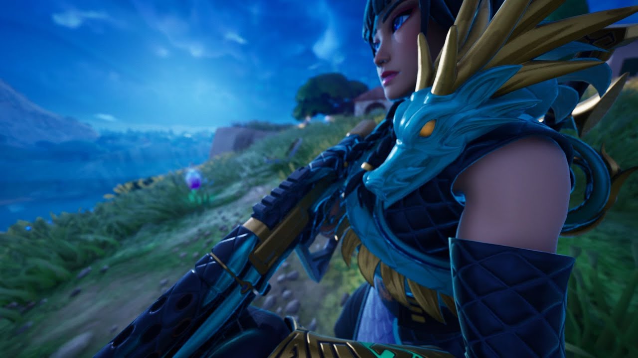 Fortnite GUARDIAN LIN Skin GAMEPLAY - YouTube