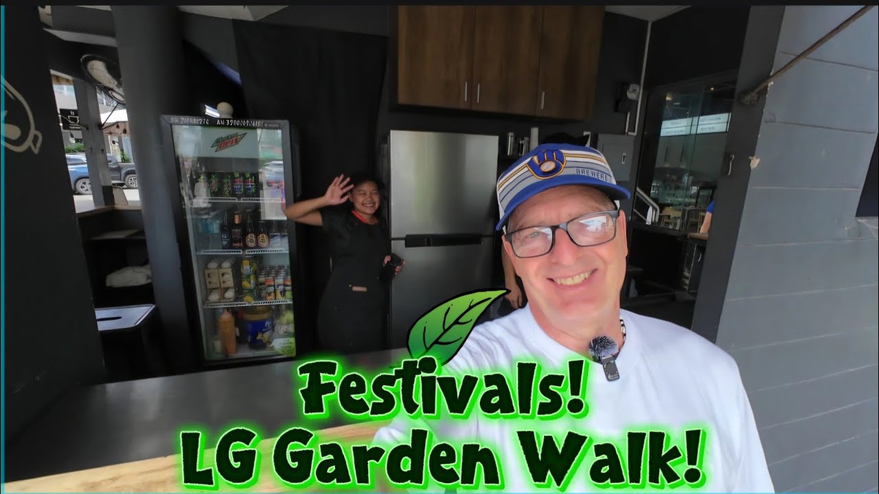What is that festival? LG Garden Walk! - YouTube