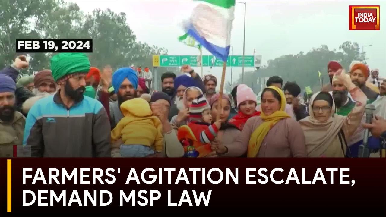 Farmers Resume Protests, Demanding Legal MSP Despite Government Talks ...
