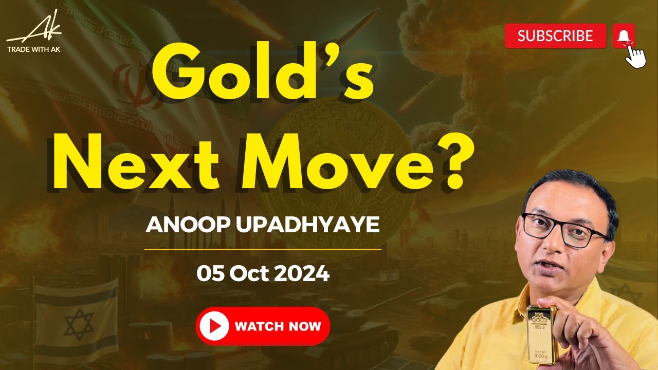 Gold's next move?? | XAU/USD | Anoop Upadhyaye | Trade with AK - YouTube