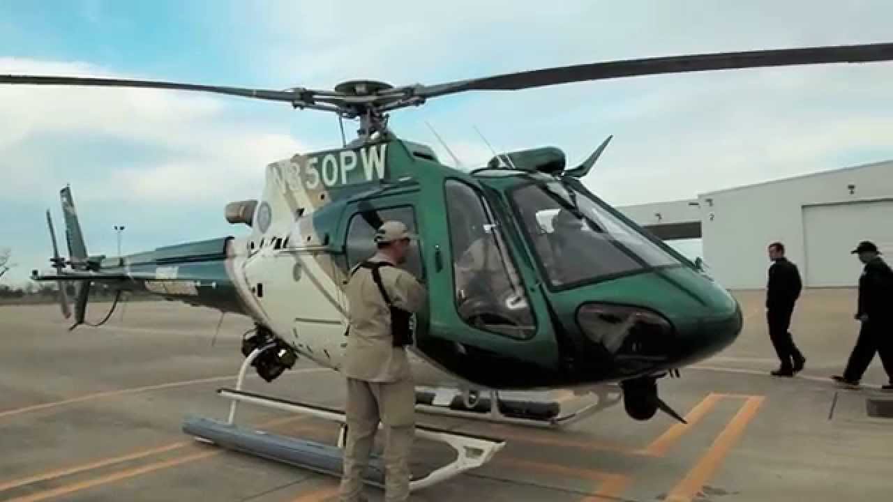 New TPWD helicopter - YouTube