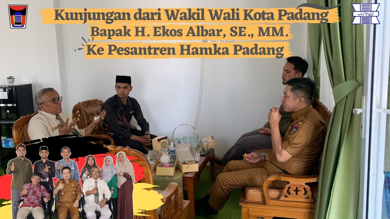 Kunjungan Dari Wakil Wali Kota Padang Bapak H. Ekos Albar, SE., MM. Ke ...