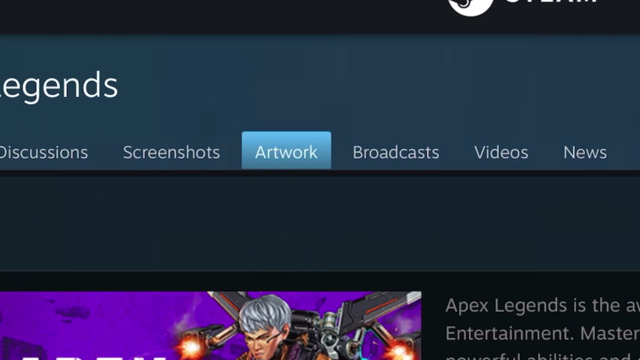 NEVER GO TO THE APEX COMMUNITY/ARTWORK TAB #shorts - YouTube