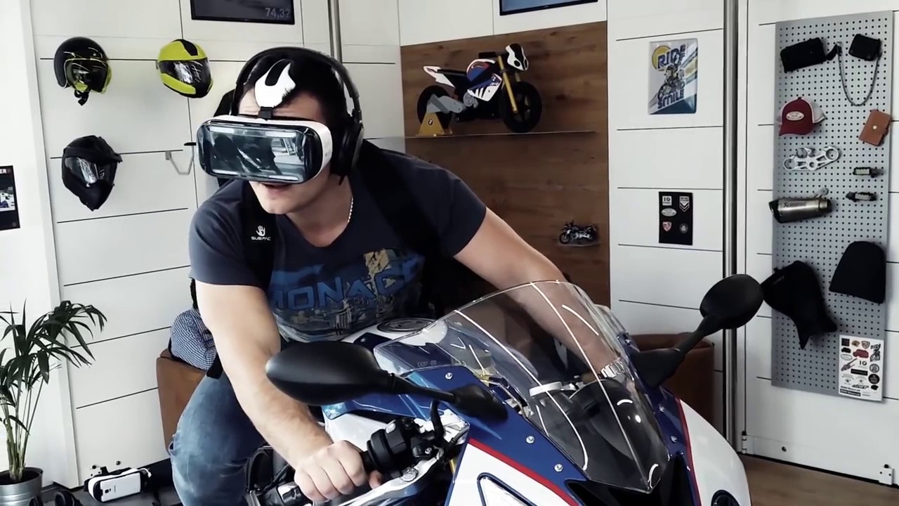 BMW Motorcycles Presents Virtual Reality Rides - YouTube