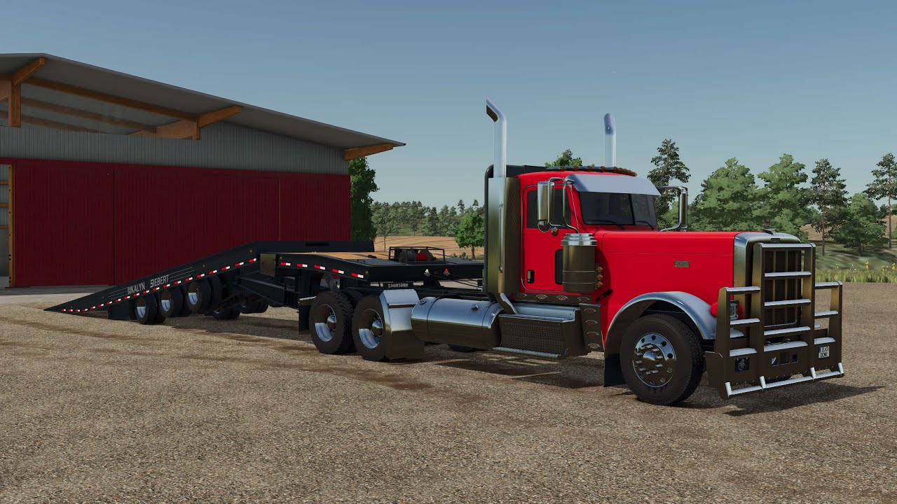 Farming Simulator 25 Peterbilt 389 + Kalyn Siebert Sliding Axle FS25 ...