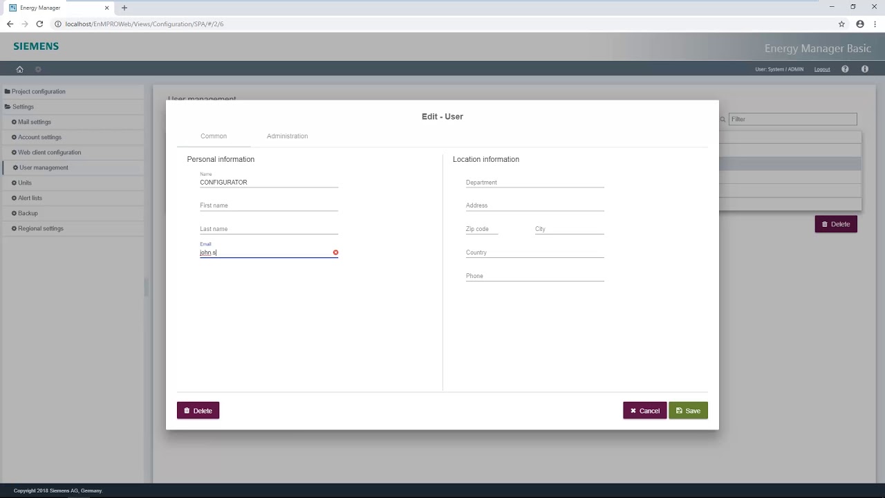 SIMATIC Energy Manager Basic Engineering - YouTube