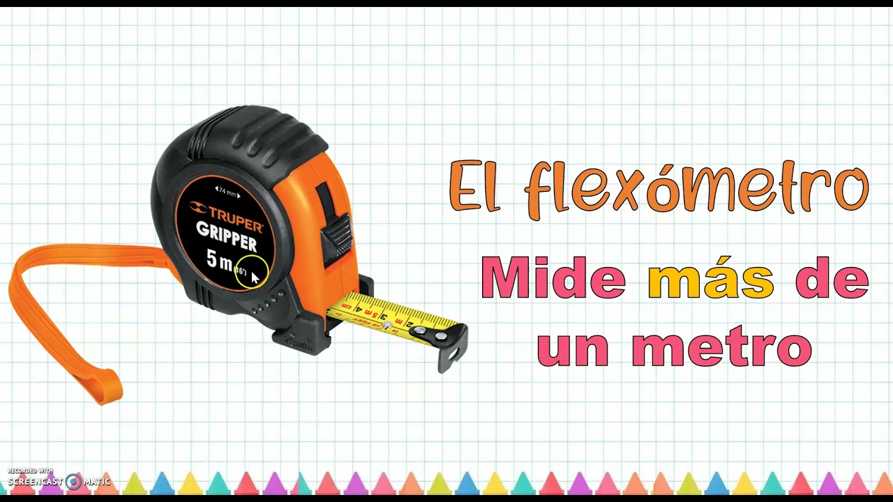 El flexómetro - matemáticas - YouTube