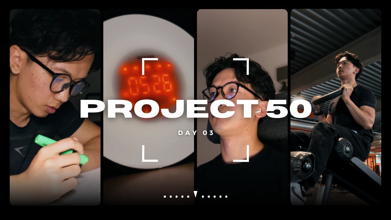 PROJECT 50 Diaries | Day 3: Pushing Past Challenges, Leg Workouts ...