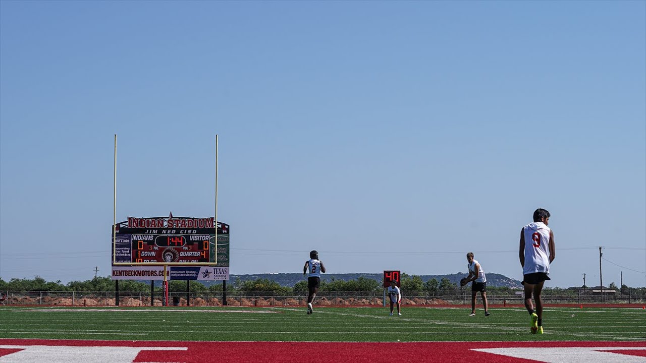 7-on-7 Texas Big Country State Qualifying Tournament Jim Ned Stadium ...