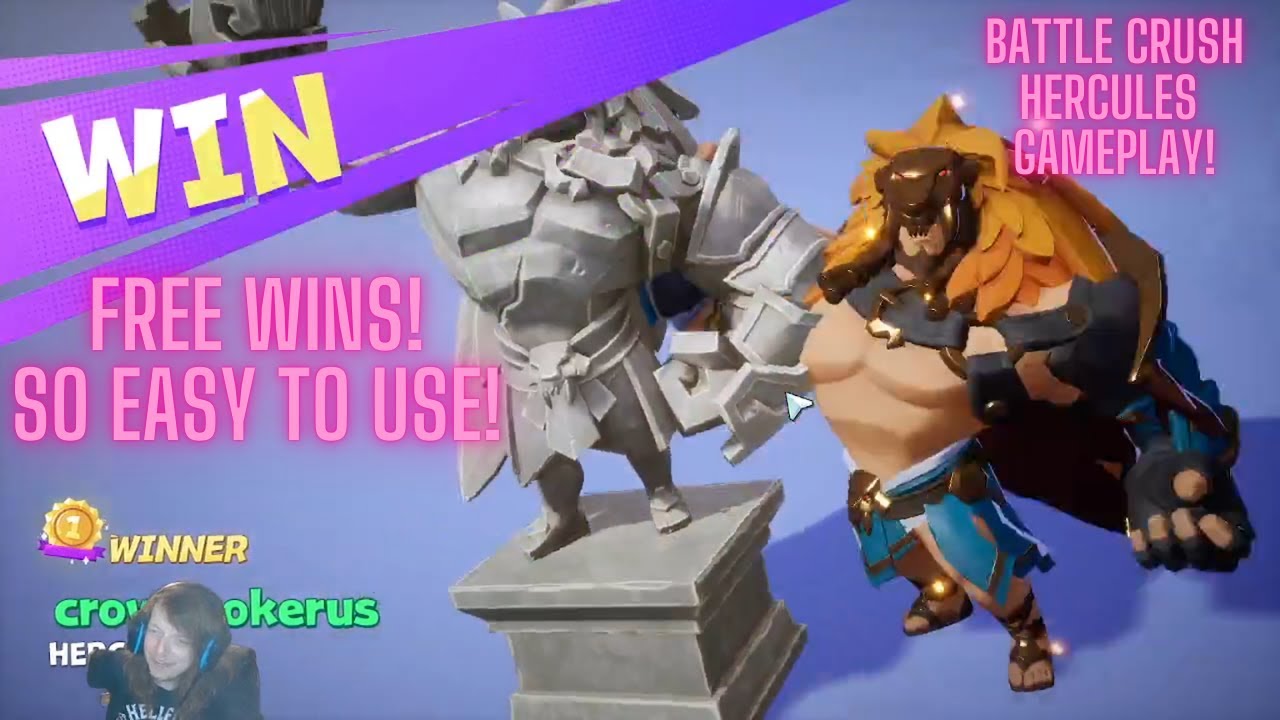 Battle Crush Gameplay | Hercules Is Easy To Use and Broken| PC - YouTube