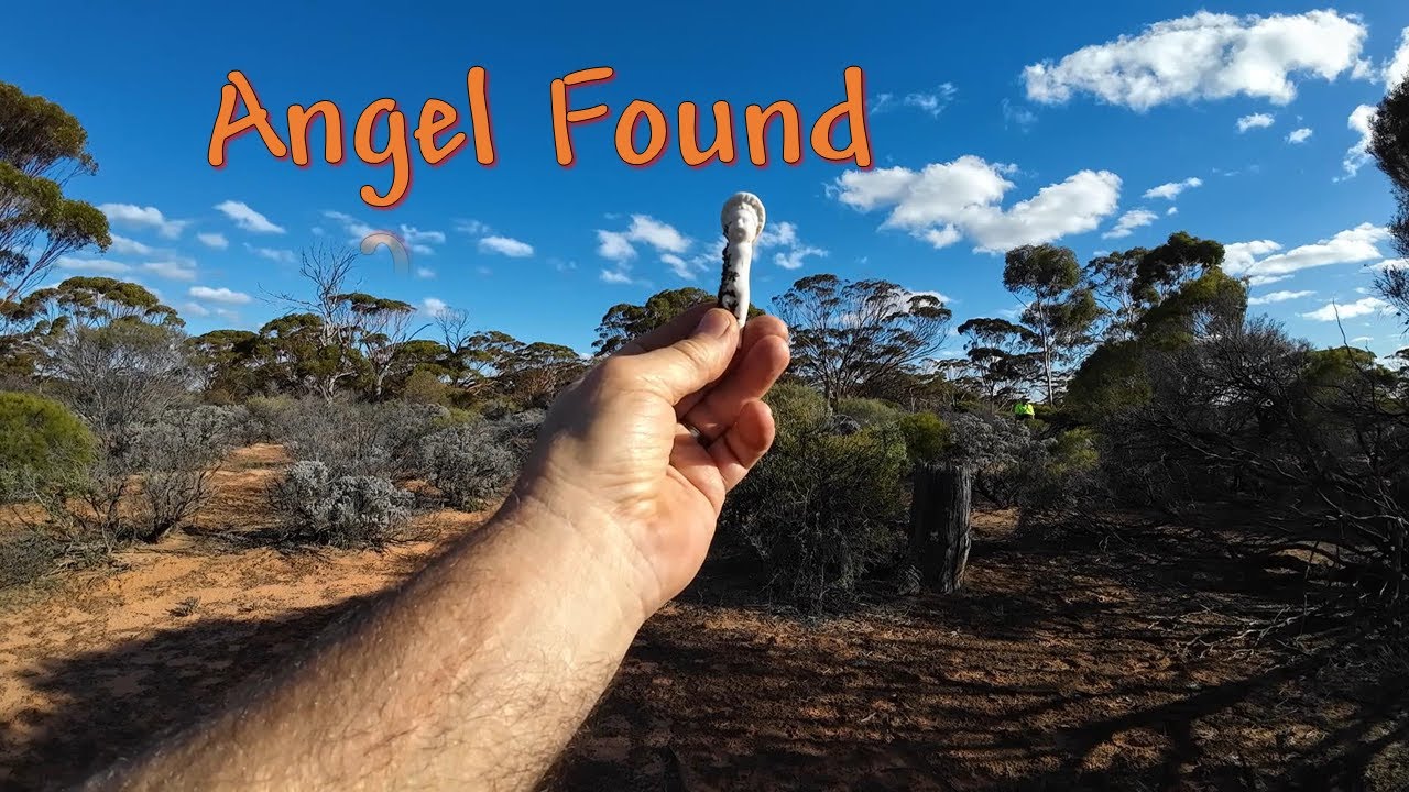 Look we found an angel and relocate an artifact after a two day search ...