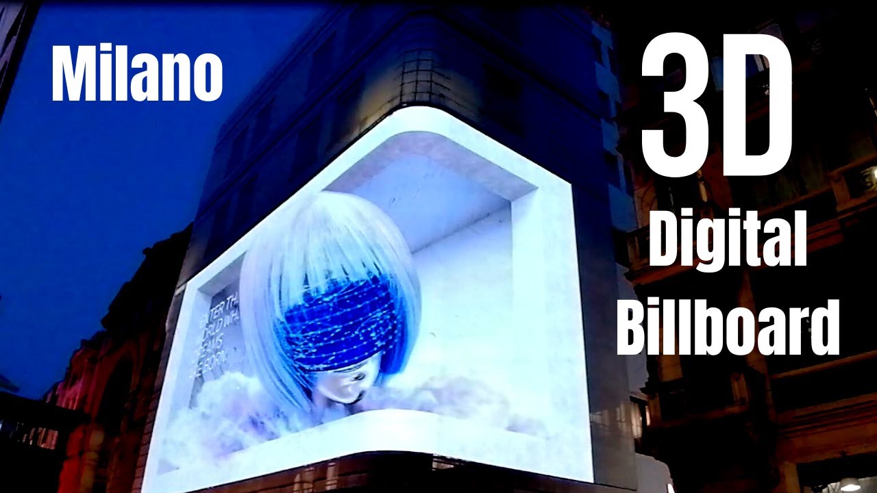 Milan: 3D Digital Billboard | Duomo di Milano | 2022 - YouTube