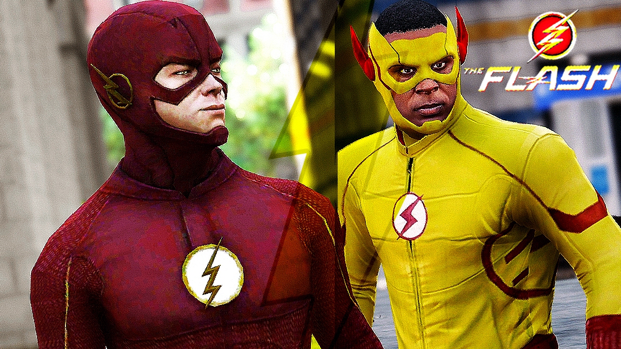 The Flash VS Kid Flash Race ! Flash VS Wally ! (Ultimate Flash) - YouTube