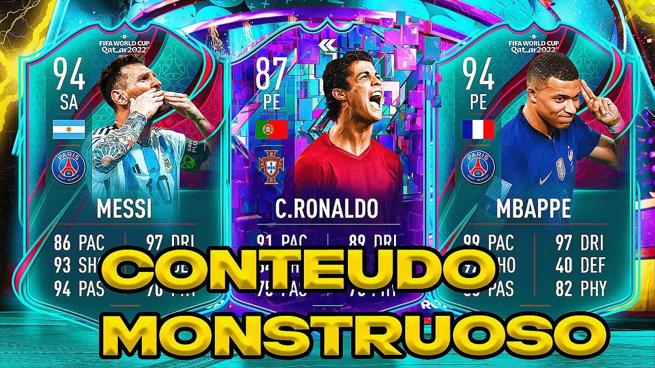 CRISTIANO RONALDO 87 FLASHBACK! MESSI E MBAPPE DA TOTT E COMPANHIA ...