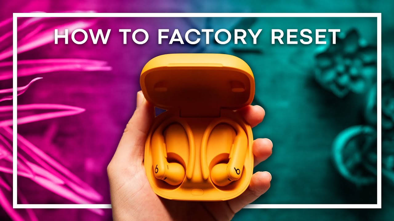 How to factory reset the Beats Powerbeats Pro 2 - YouTube