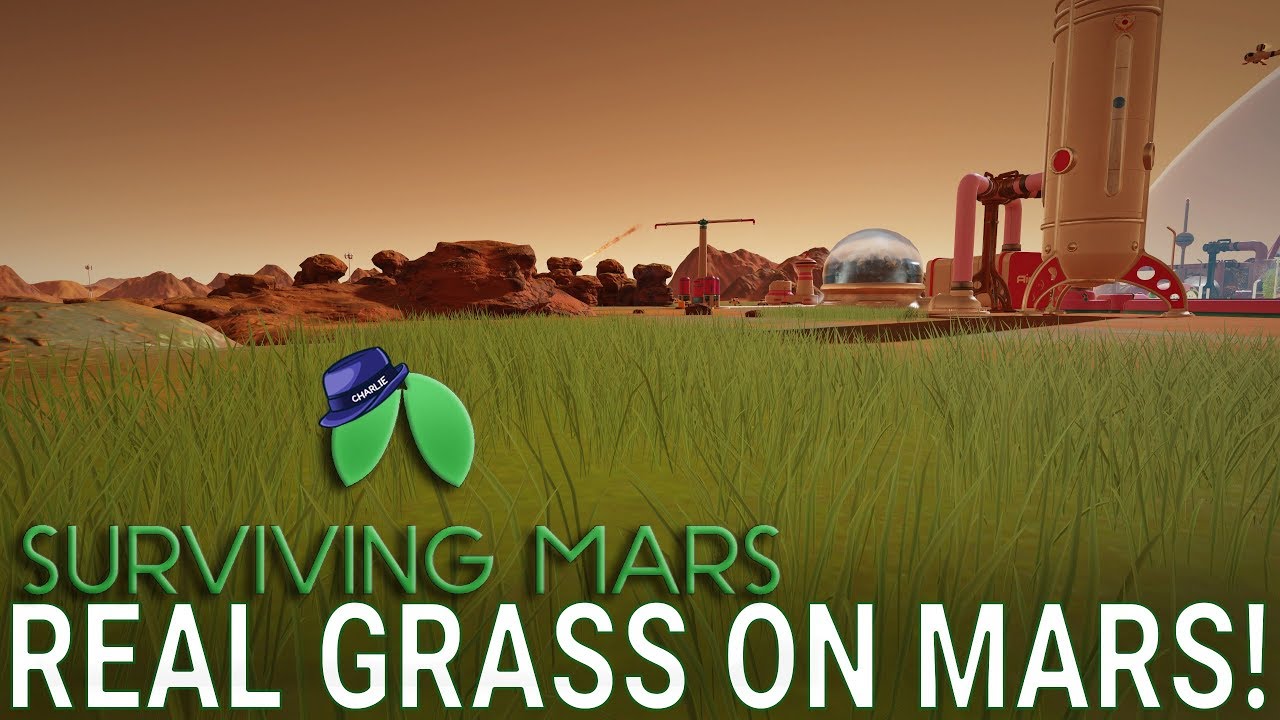GROWING GRASS ON MARS! - Surviving Mars Green Planet DLC Gameplay ...