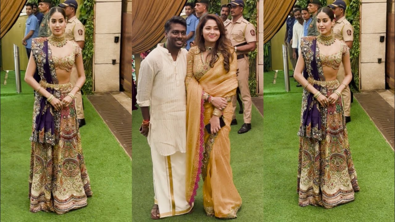 Janhvi Kapoor With Boyfriend Shekhar & Atlee With Wife Priya Atlee ...