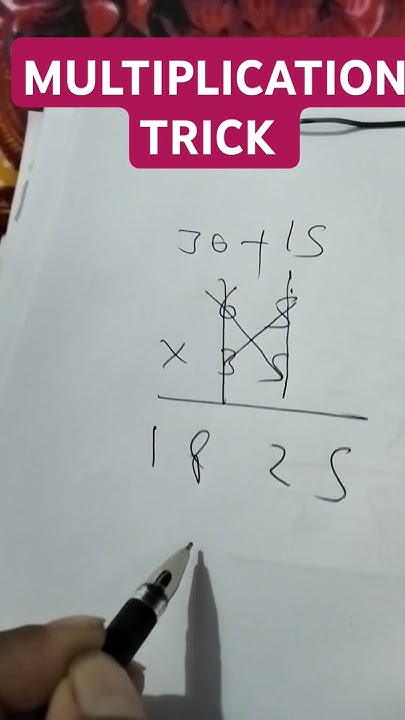 How to Multiply Faster Than a Calculator - YouTube