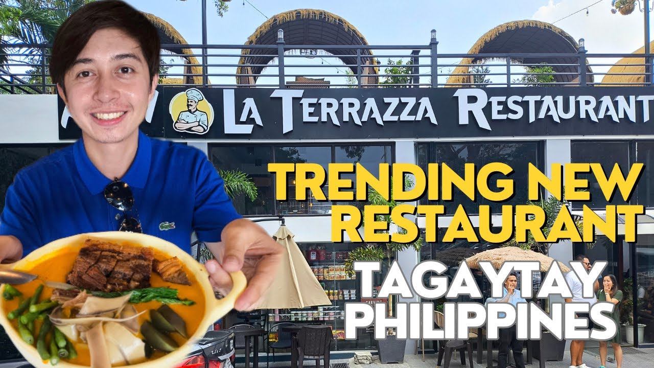 Tagaytay’s Trending Restaurant: RSM La Terraza | Mushroom Burger ...
