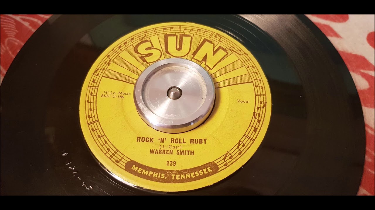 Warren Smith - Rock 'N' Roll Ruby - 1956 Rockabilly - SUN 239 - YouTube
