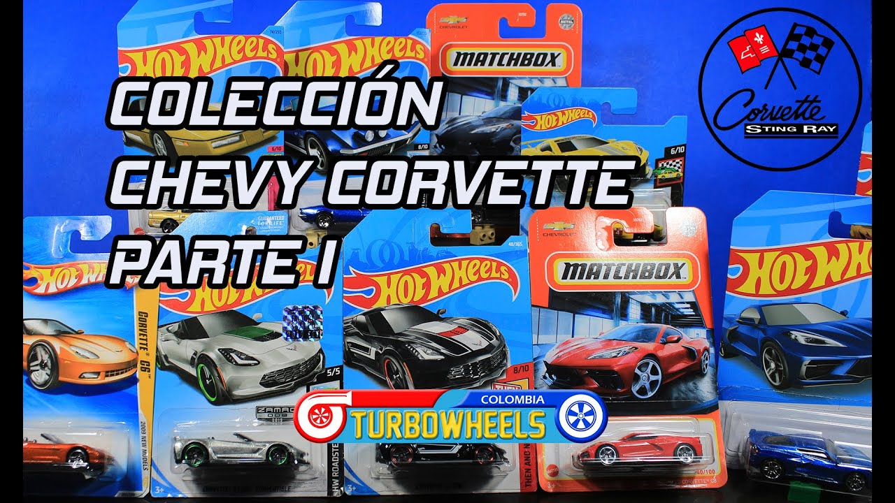 COLECCIÓN CHEVY CORVETTE PARTE 1/TURBO WHEELS COLOMBIA - YouTube