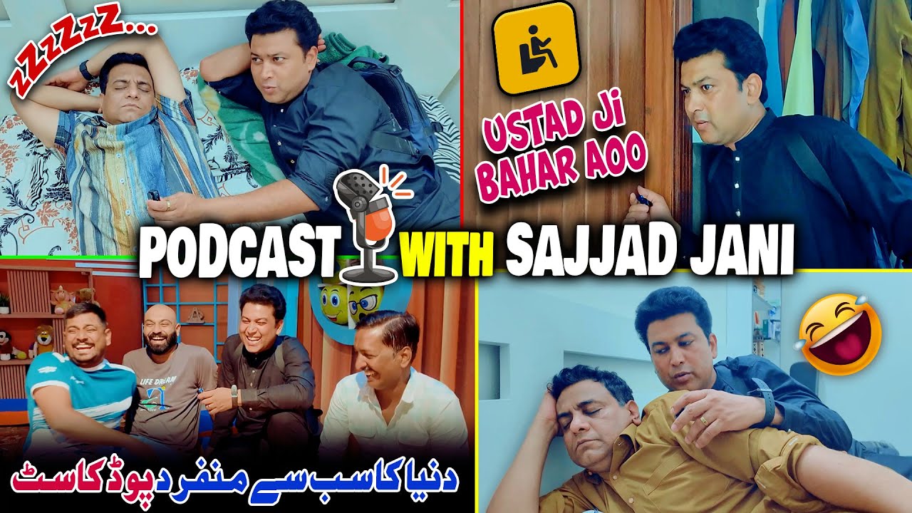 A Unique Podcast With The One And Only Ustad Ji 🎉| @SajjadJaniOfficial ...