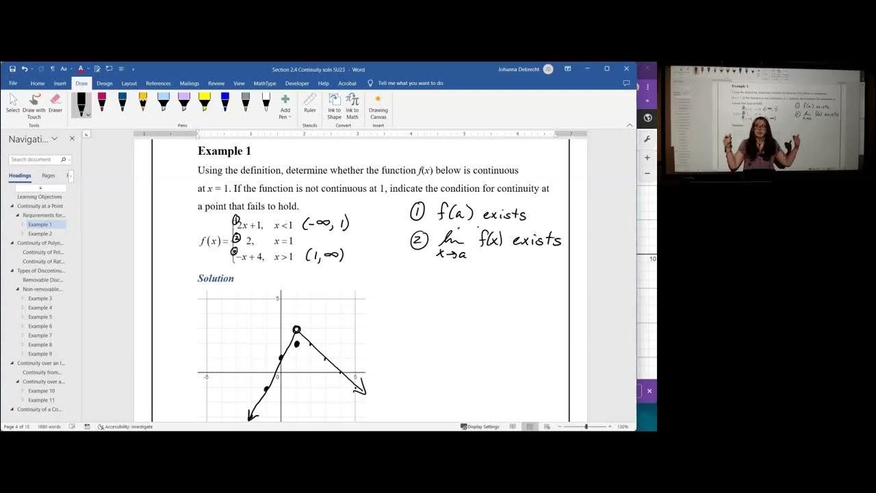 OpenStax 2.4 Continuity - YouTube