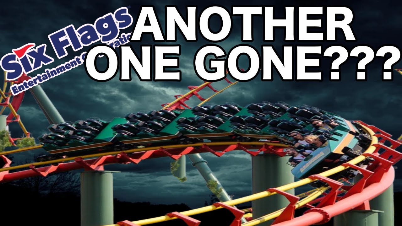 Kings Dominion Roller Coaster Next Up for Demolition!!! - YouTube