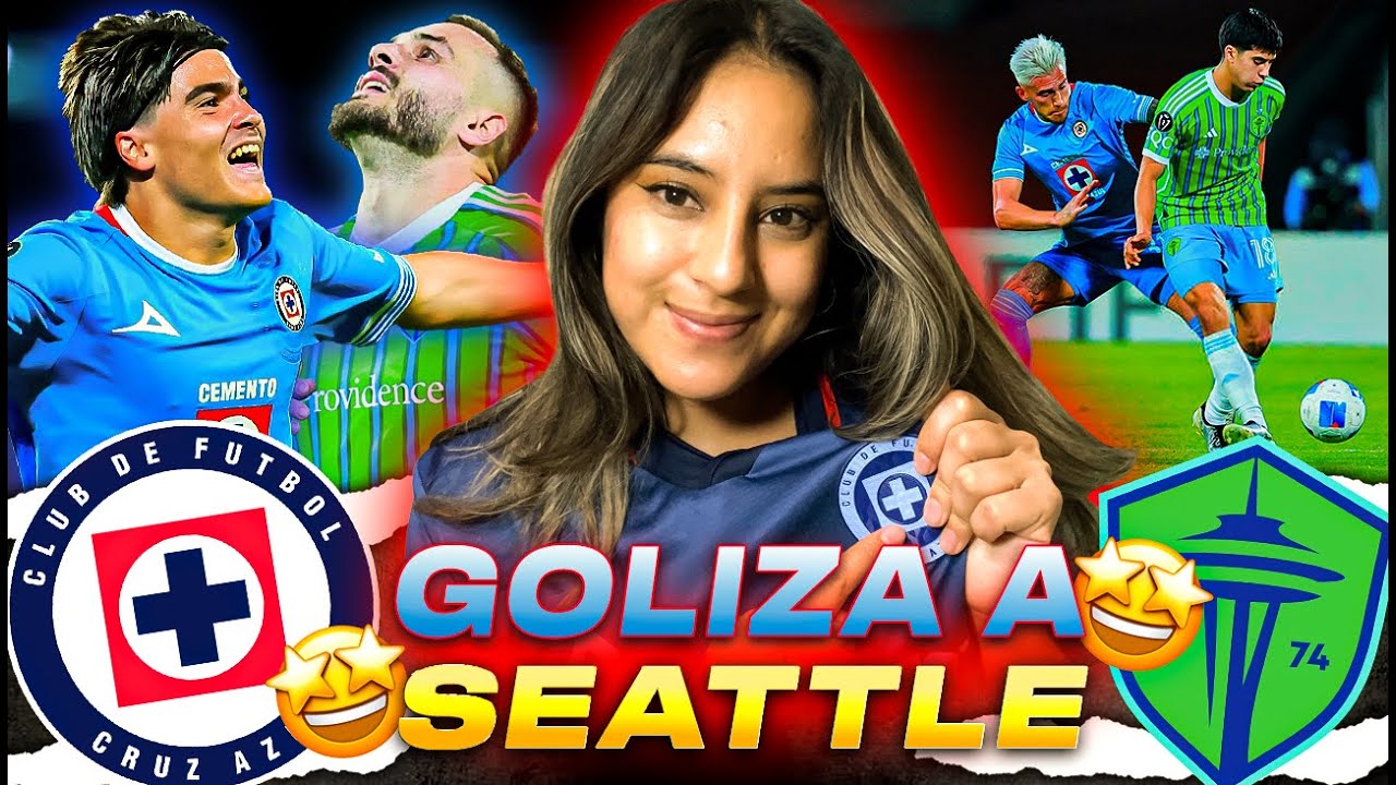 CRUZ AZUL PASA A 4TOS DE LA CONCACAF | CRUZ AZUL VS SEATTLE SOUNDERS ...