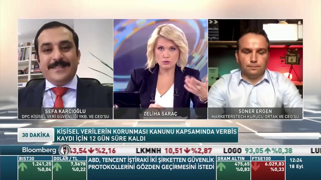 BLOOMBERG HT - Canlı Yayın - VERSİS'e Kayıt için son günler. 18.09.2020 ...