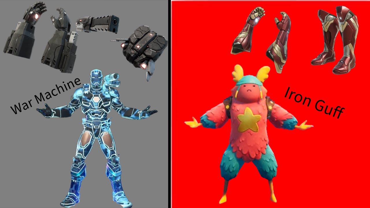 War Machine and Iron Guff - YouTube